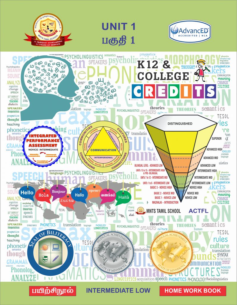 UNIT 1 cover page – MNTamilSchool